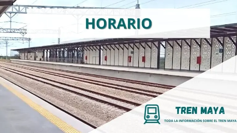 Horario del Tren Maya 【2026】